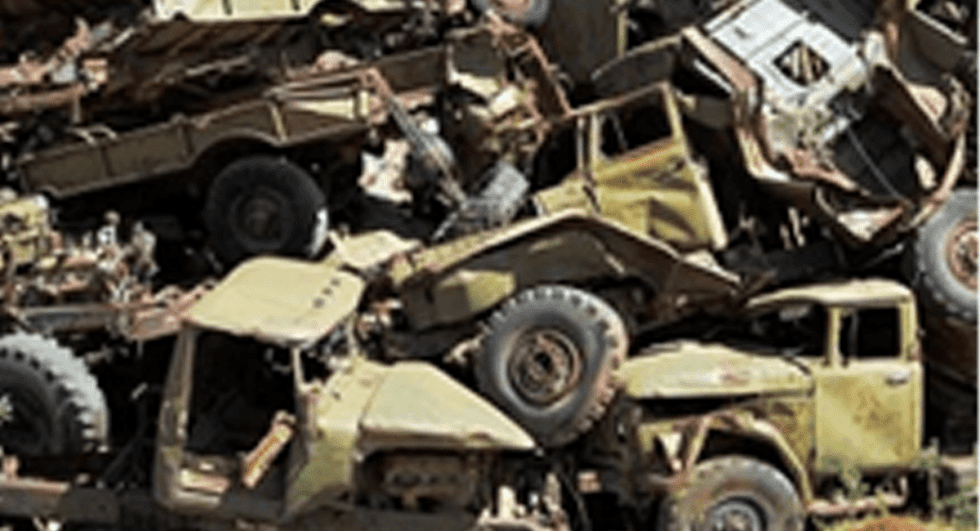 Detecting Explosive Material in Military Scrap Metal