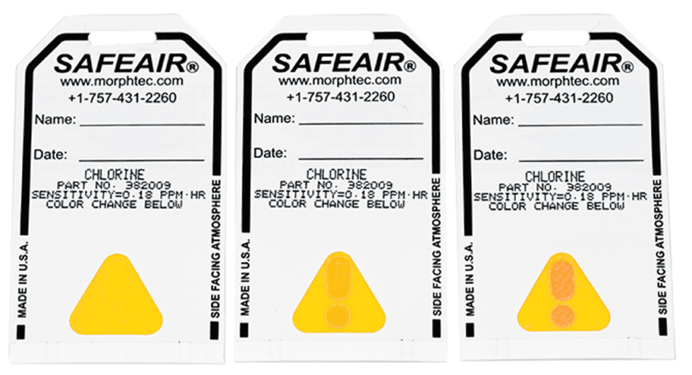 Chemical Detection Badges | SafeAir® & ChromAir®