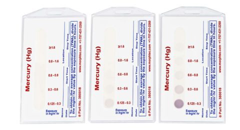 Mercury Chemical Detection Badges | Morphix Technologies