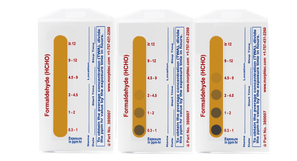 Formaldehyde Chemical Detection Badges | Morphix Technologies