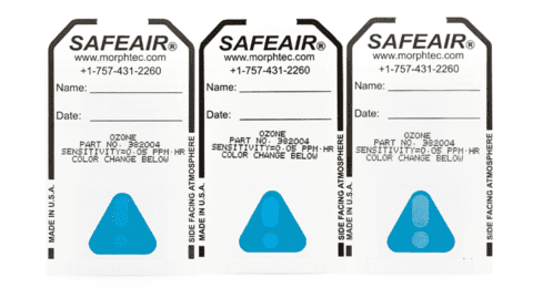 Ozone Chemical Detection Badges | Morphix Technologies