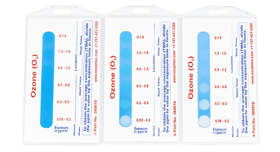 Ozone Chemical Detection Badges | Morphix Technologies