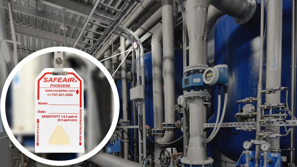 Phosgene Chemical Detection Badges | Morphix Technologies